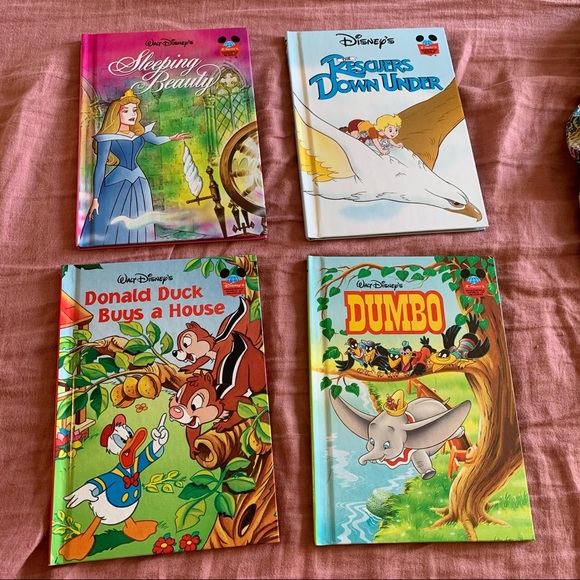 Disney | Toys | Vintage Disney Wonderful World Of Reading Books | Poshmark